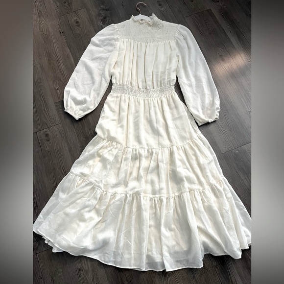 Warm | Dresses | Warm Brand White Linen Dress | Poshmark